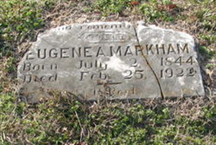 Eugene Markham Biography - Markham Marcum and Hughes Genealogy